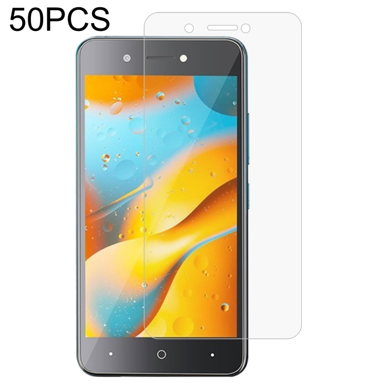 10 ชิ้น 0.26 มิลลิเมตร 9 H 2.5D ฟิล์มกระจกนิรภัยสำหรับ Infinix Itel P15