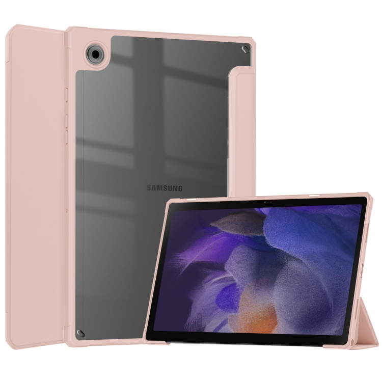 สำหรับ Samsung Galaxy Tab A8 2021 SM-X205 กรณีแท็บเล็ตหนังสมาร์ทอะคร ...