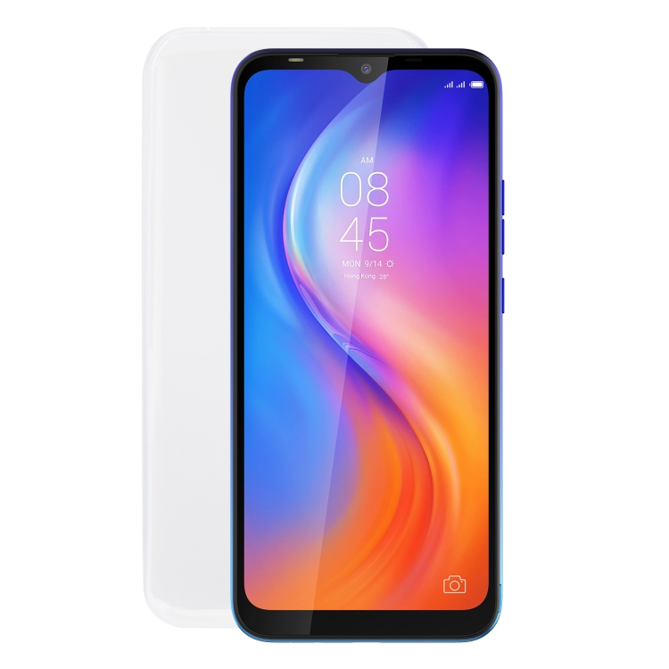 TECNO Spark 4 Lite (완전히 투명) 용 TPU 전화 케이스
