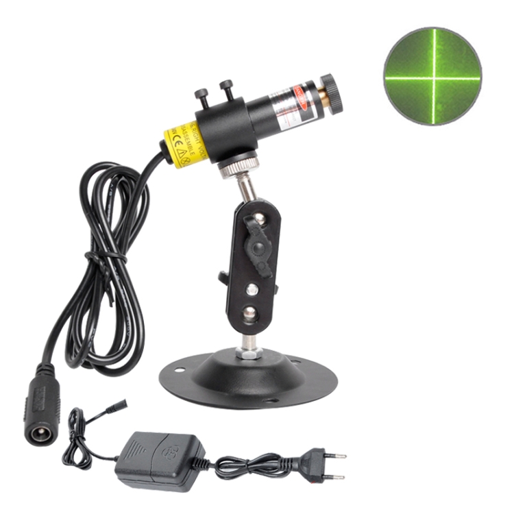 Laser Positioning Light with Holder, EU Plug, Style:200wm Cross(Green ...