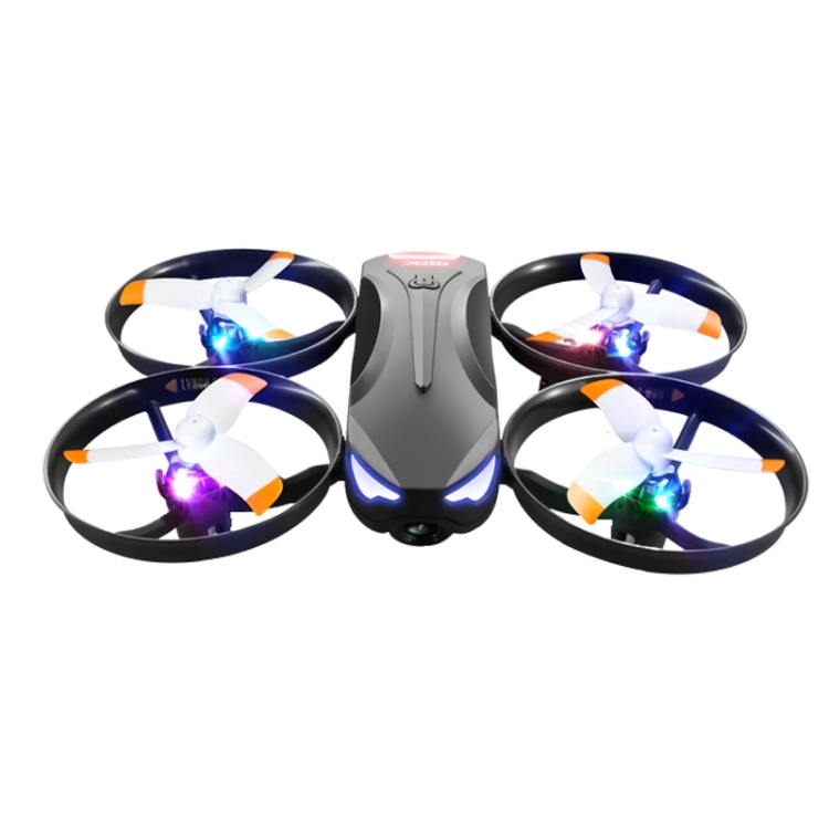 V16 Mini Remote Control Drone with Colorful lights, Model:4K Dual Cameras