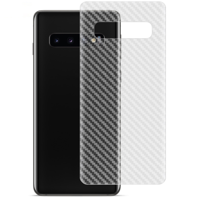 Galaxy S10 IMAK 탄소 섬유 패턴 PVC 뒷면 보호 필름