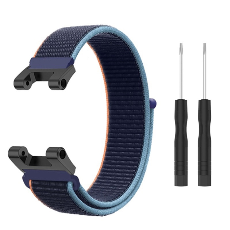 สำหรับ Amazfit T-Rex / T-Rex Pro / Ares Nylon Loop Watch Band (สีม่วง ...