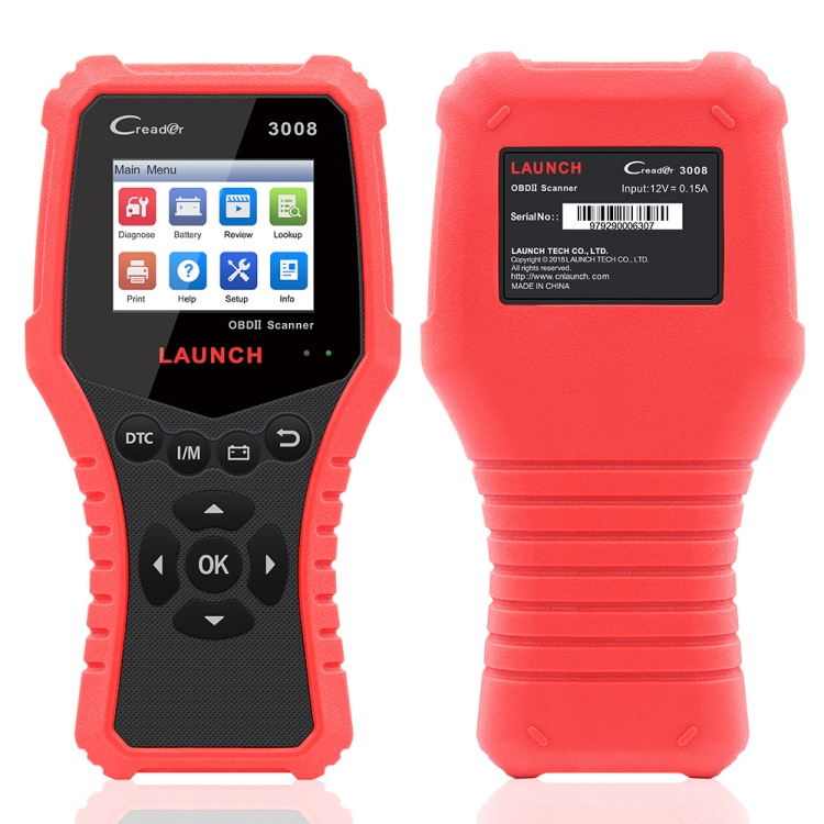 LAUNCH CR3008 OBD2 Automotive Scanner OBDII Code Reader Diagnostic Tool