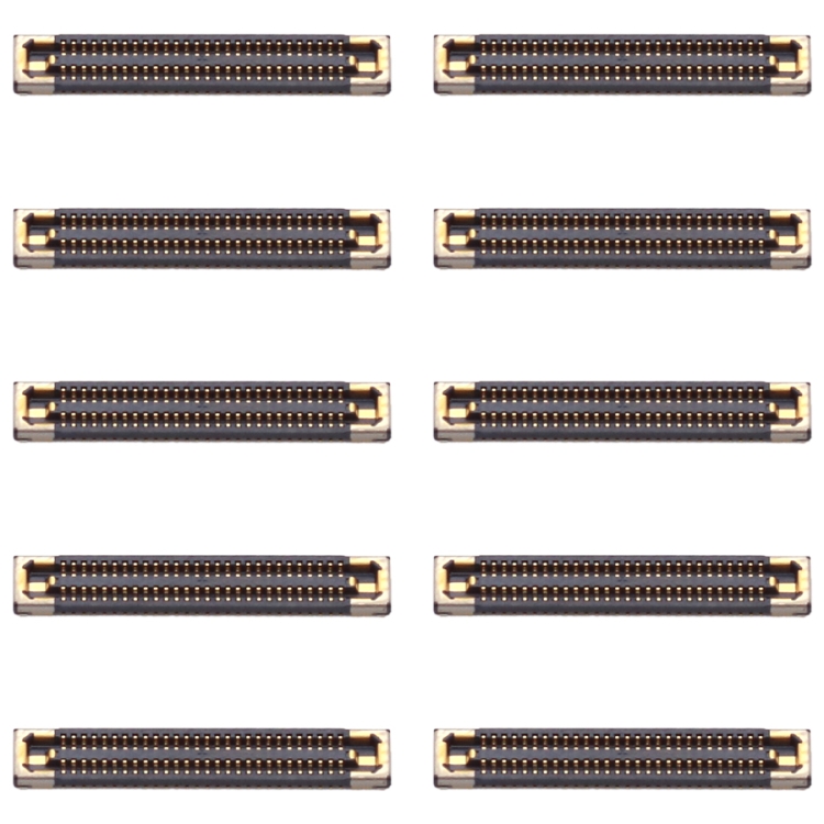 Para Samsung Galaxy S21 FE 10 piezas Conector FPC de carga en la placa base
