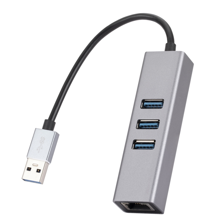 USB Hubs - SL-030 USB to Gigabit Ethernet RJ45 & 3 x USB 3.0 Adapter ...