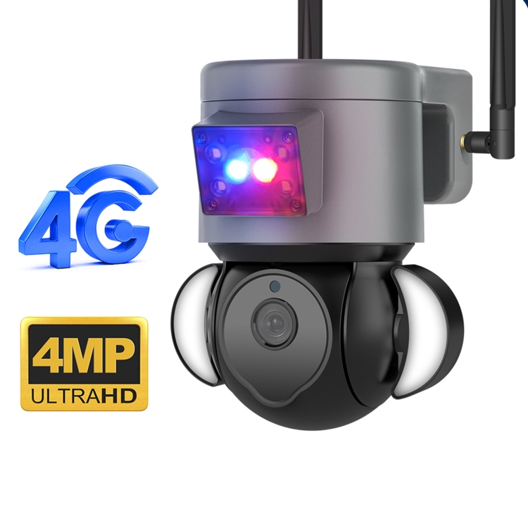 ST-429-4M-TY-4G 4MP 4G Smart Security Floodlight Camera Support Two-way ...