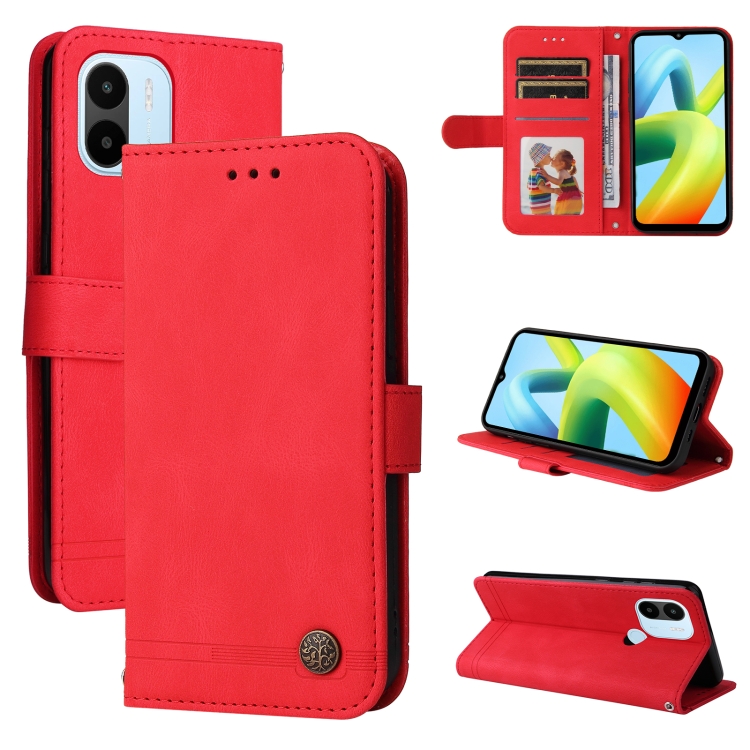 Đối với Xiaomi Redmi A1 + Skin Feel Life Tree Nút kim loại Vỏ điện ...