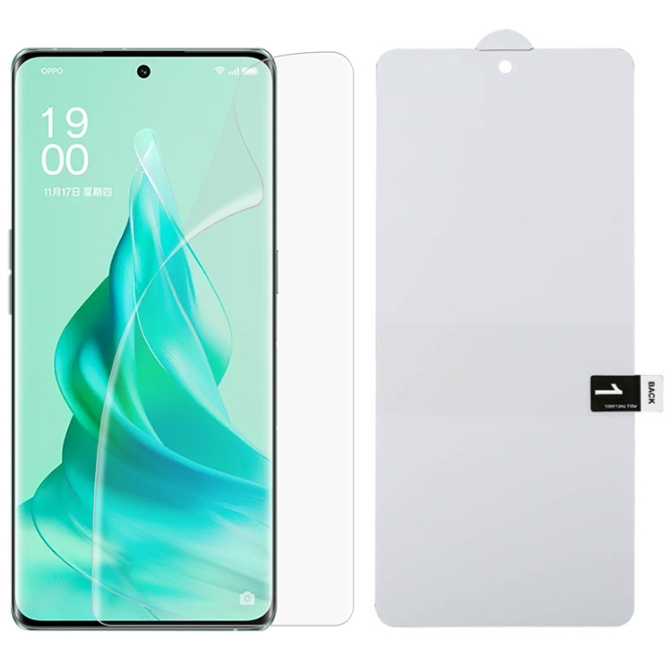 For OPPO Reno9 Pro+ Full Screen Explosion-proof Hydrogel Film