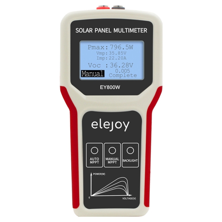 Elejoy EY800W 800W Solar Panel Power Supply Multimeter