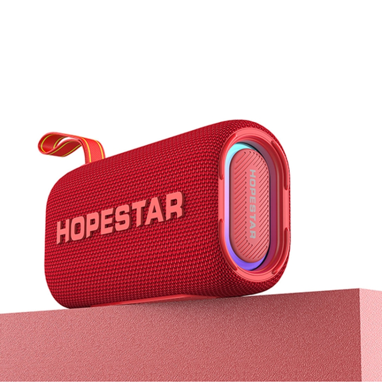 HOPESTAR H55 ลำโพงบลูทู ธ กันน้ำ IPX7 แบบพกพา (สีแดง)