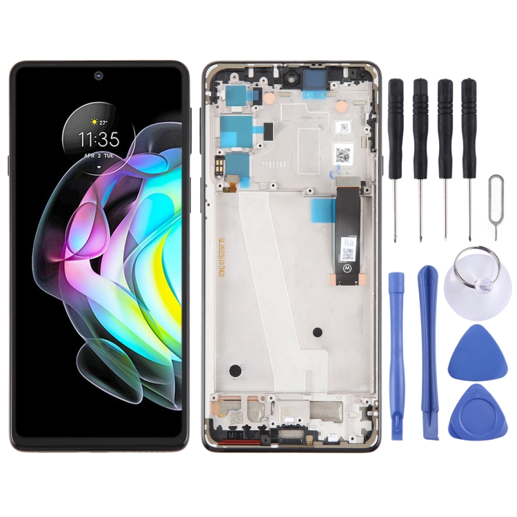 Original LCD Screen For Motorola Moto Edge 20 Digitizer Full Assembly ...