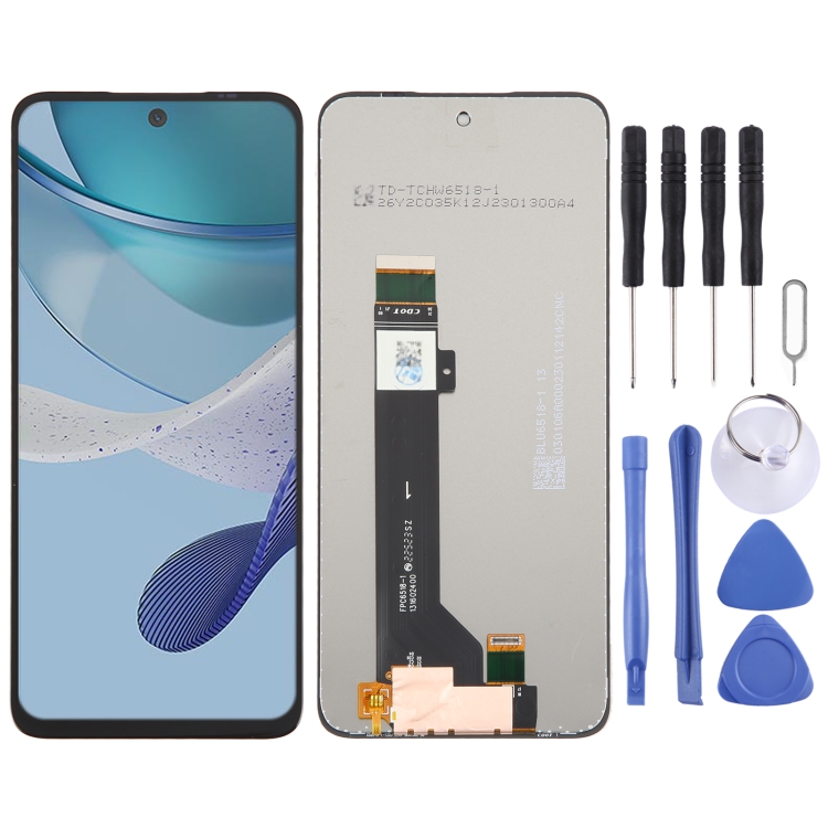 หน้าจอ LCD ต้นฉบับสำหรับ Motorola Moto G53 พร้อม Digitizer Full Assembly
