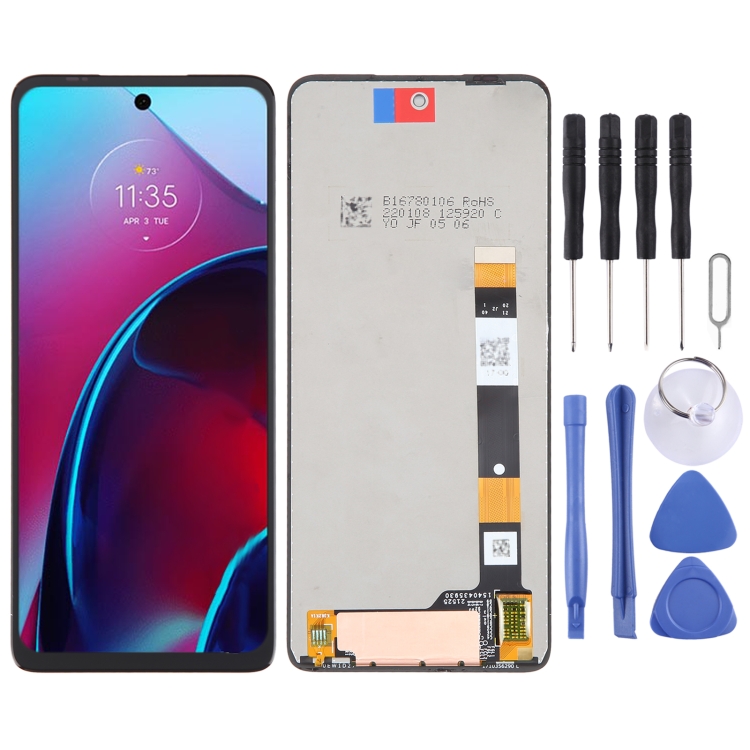 หน้าจอ LCD ต้นฉบับสำหรับ Motorola Moto G Stylus 2022 พร้อม Digitizer ...