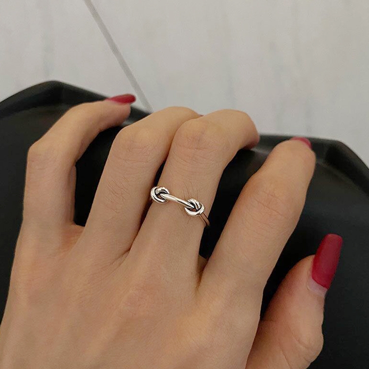 S925 Sterling Silver Cool Style Ladies Combination Ring, Specification ...