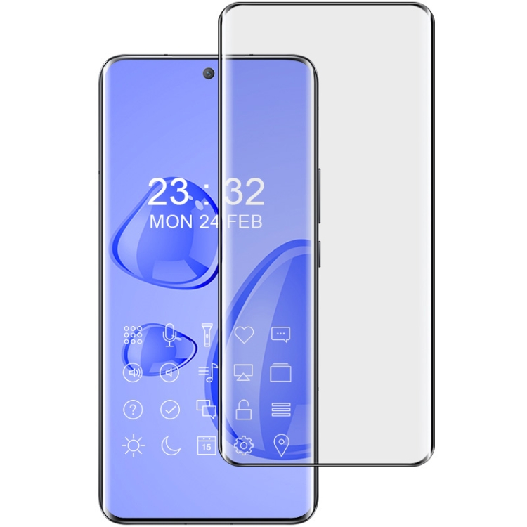 สำหรับ Honor Magic5 5G imak 3D Curved Full Screen ฟิล์มกระจกนิรภัย