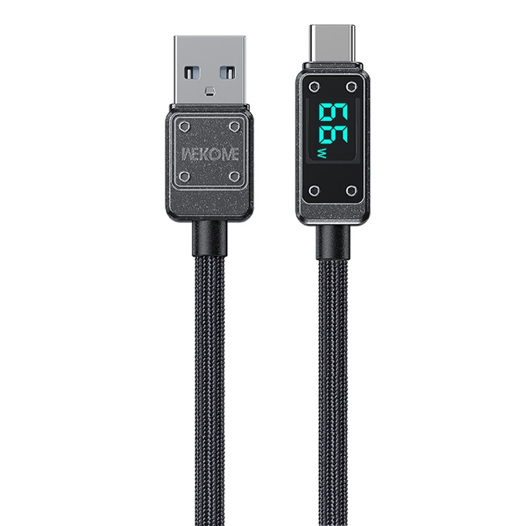 WK WDC-06a 6A USB to USB-C/Type-C Digital Display Data Cable, Length ...