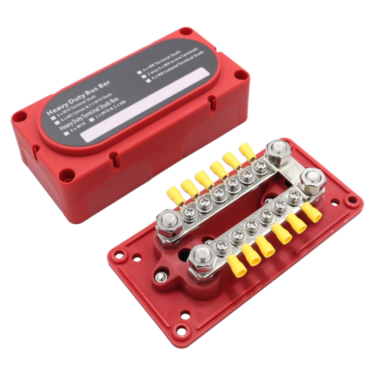 CP-3159 300A 12-48V RV Yacht Modified Double Row 12-way M6 Terminal ...