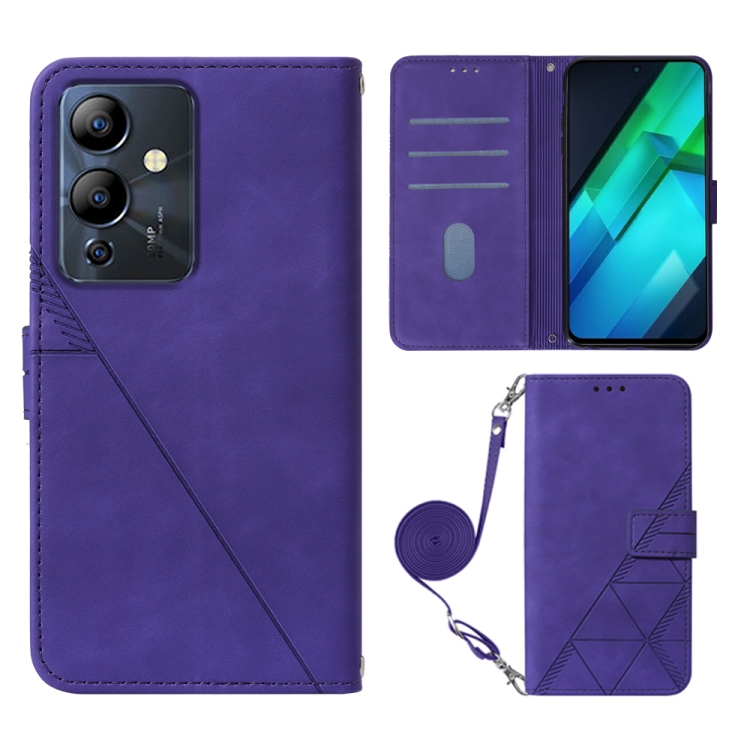 สำหรับ Infinix Note 12i 2023 / G85 Crossbody 3D เคสโทรศัพท์หนังพลิกนูน ...