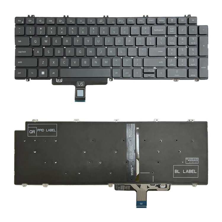 For Dell Latitude 5520 5521 Precision 3560 3561 US Version Backlight ...