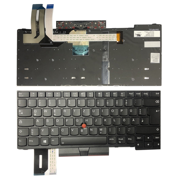 Other Parts - For Lenovo Thinkpad E480 E485 T480s L480 German Version ...