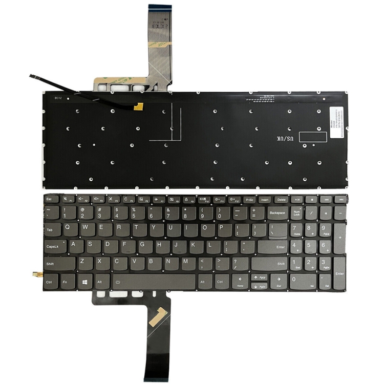 Para Lenovo Yoga C740-15IML/C740-15 US versión retroiluminación teclado ...