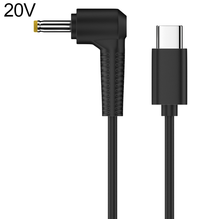 20V 4.0 x 1.7mm DC Power to Type-C Adapter Cable