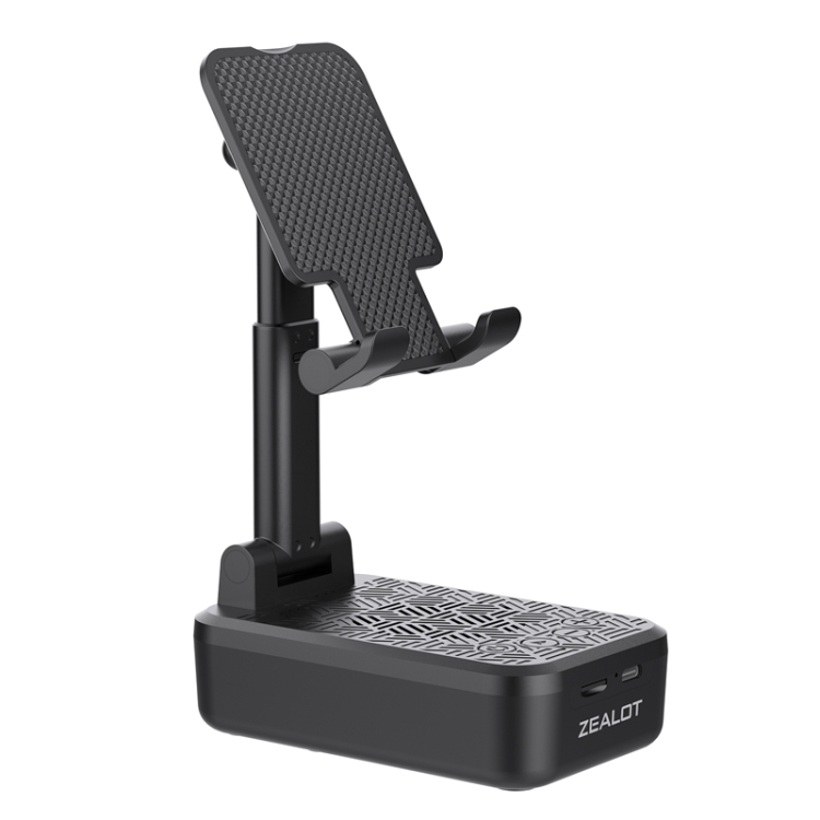 Zealot Z7 2 in 1 Foldable Phone Holder with Wireless Bluetooth Speaker ...