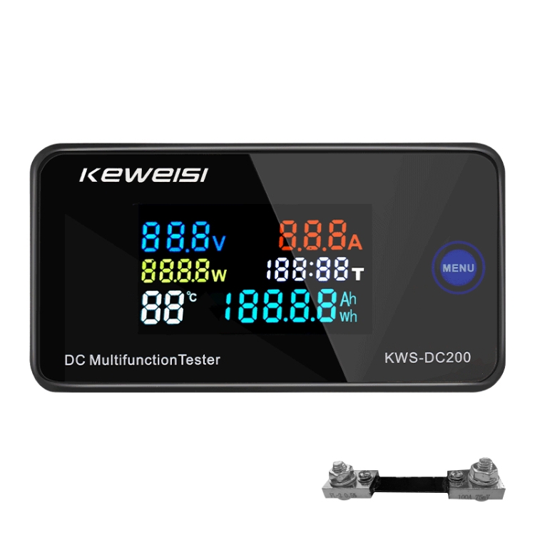 KWS-DC200-100A 8-120V DC Digital Display Voltage Current Watch with ...