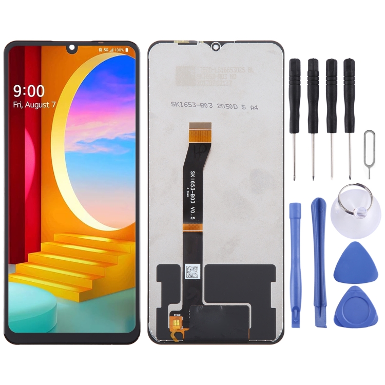 Para LG K33 Pantalla LCD original con ensamblaje completo del digitalizador
