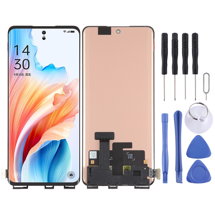 LCD Screens - For OPPO A2 Pro 5G Original AMOLED LCD Screen with Digitizer Full Assembly for ...