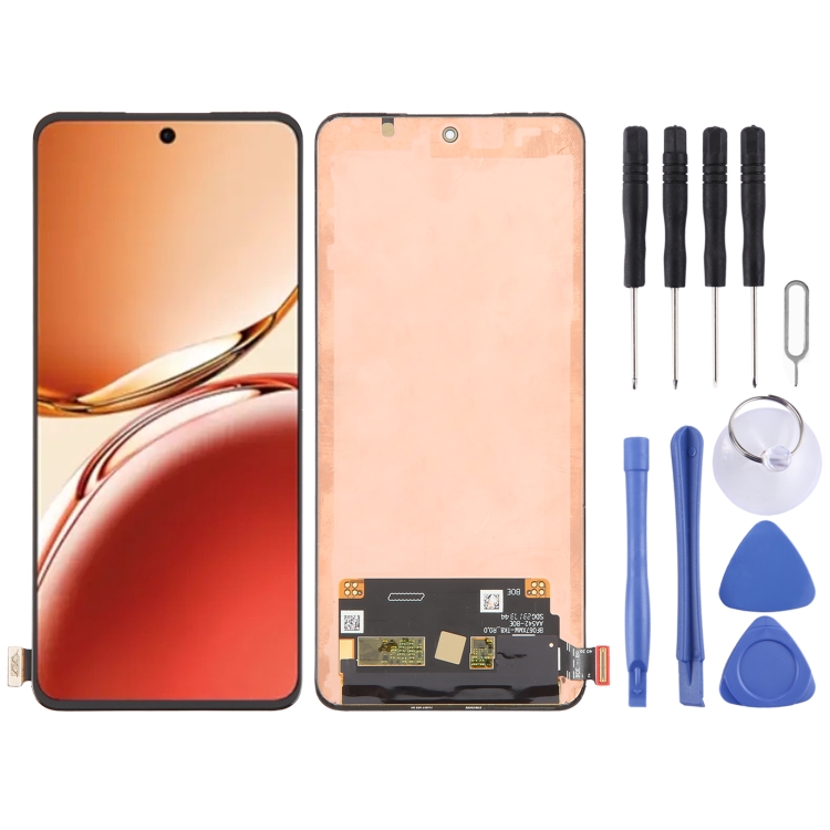Para OPPO Reno12 F CPH2637 Tela LCD AMOLED original com digitalizador Montagem completa