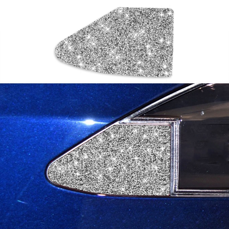 For Tesla Model S Car Charging Port Board Diamond Sticker,Left and ...