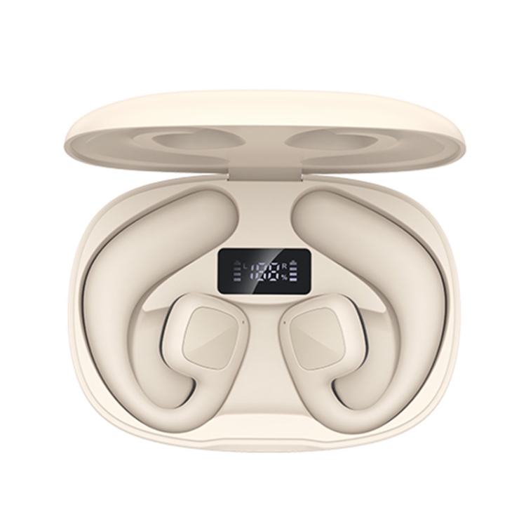 awei T67 Air Conduction TWS หูฟังบลูทูธ (สีกากี)