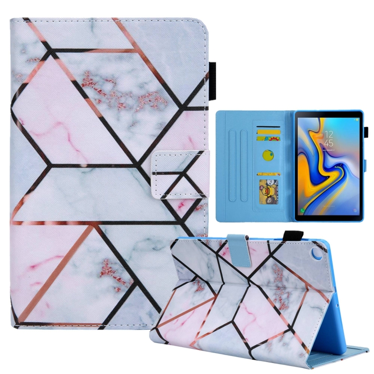 สำหรับ Samsung Galaxy Tab A9 เคสแท็บเล็ตหนังวาดรูปสี ตาราง