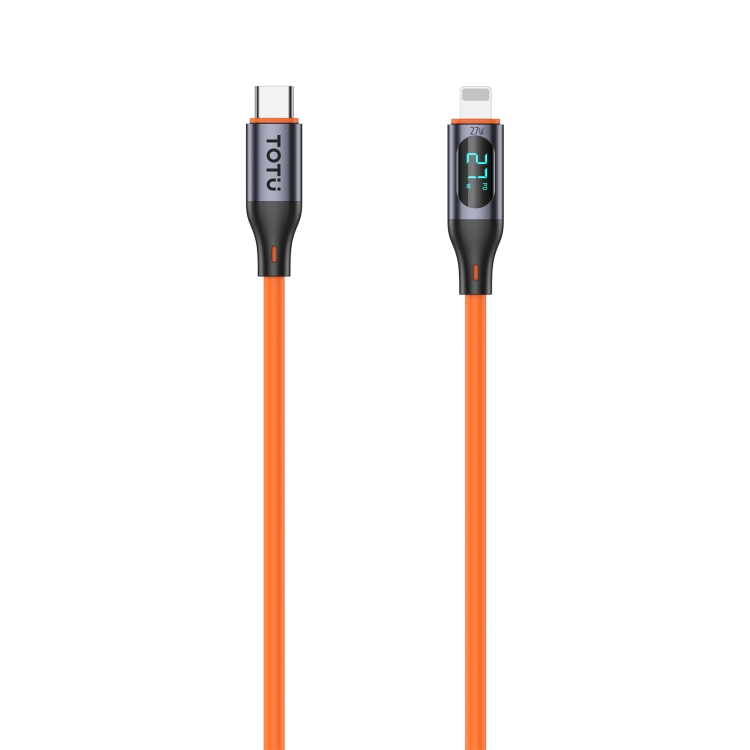 TOTU CB-7-PD 27W USB-C / Type-C to 8 Pin Digital Display Fast Charging ...