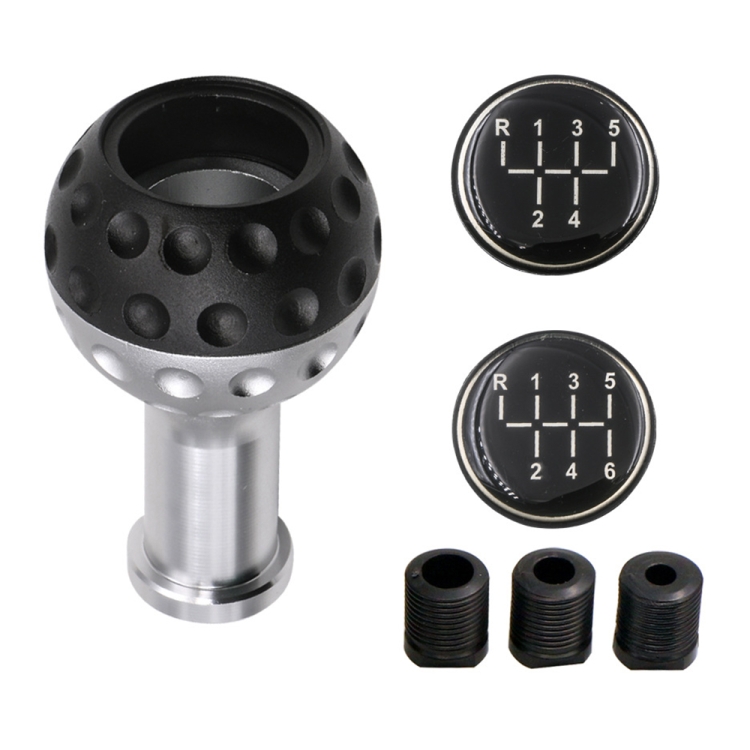 Car Modified Metal Gear Stick Shift Knob Universal Gear Head(Black)