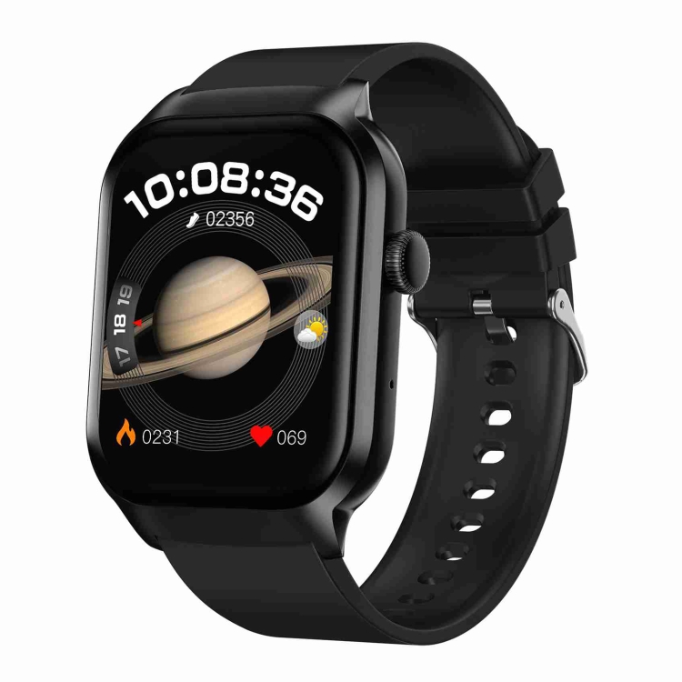 2.01 inch Silicone Strap Bluetooth Call Smart Watch Support Heart Rate ...