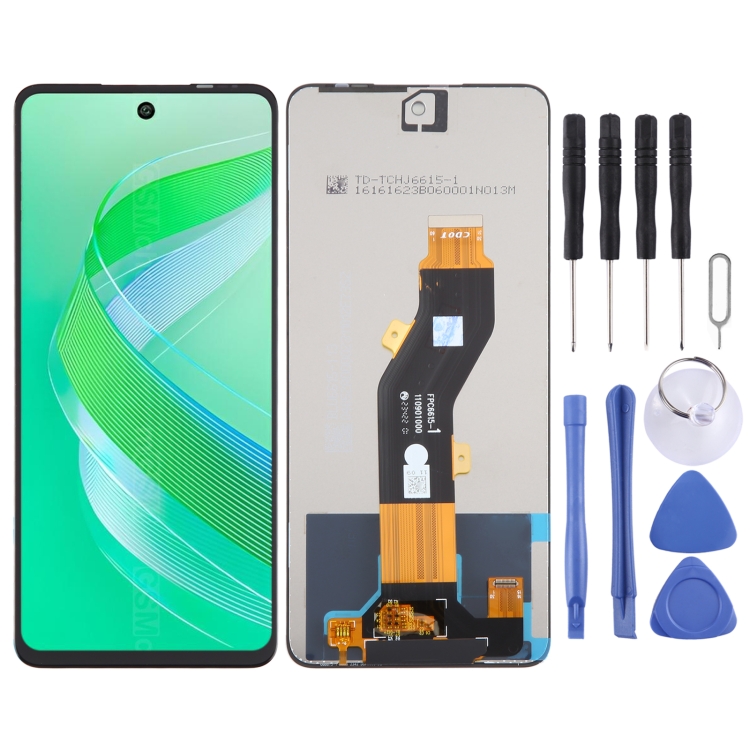 Pour Infinix Smart 8 X6525 OEM écran LCD avec numériseur assemblage complet