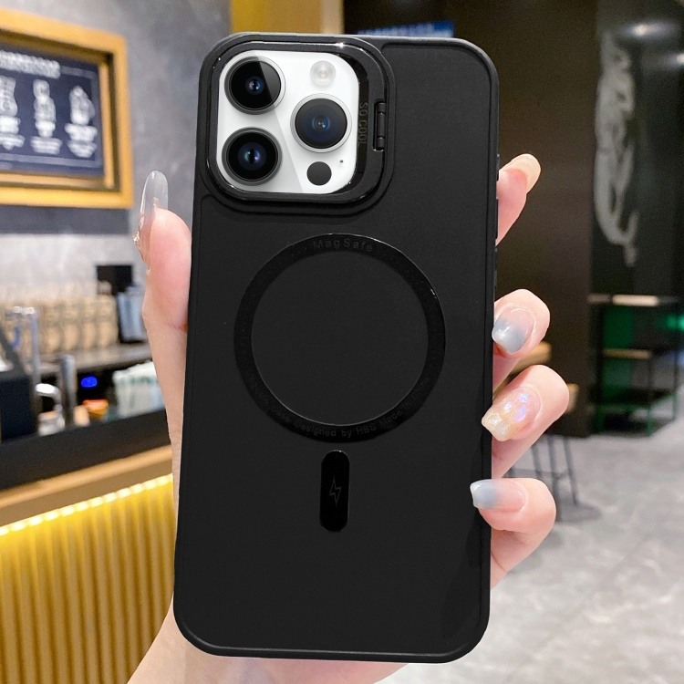 For iPhone 12 Pro Magsafe All-inclusive TPU Phone Case(Black)