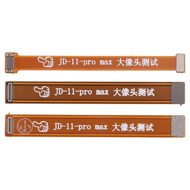 For iPhone 11 Pro 3pcs/Set Rear Camera Extension Test Flex Cable