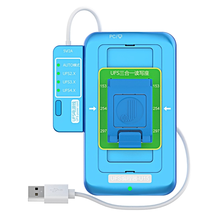 JCID UFS Programmer-U15 Box for Adaptation UFS Nand Flash Read & Write ...