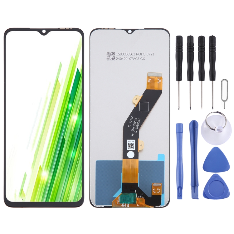 สำหรับ itel P55 5G OEM หน้าจอ LCD พร้อม Digitizer Full Assembly