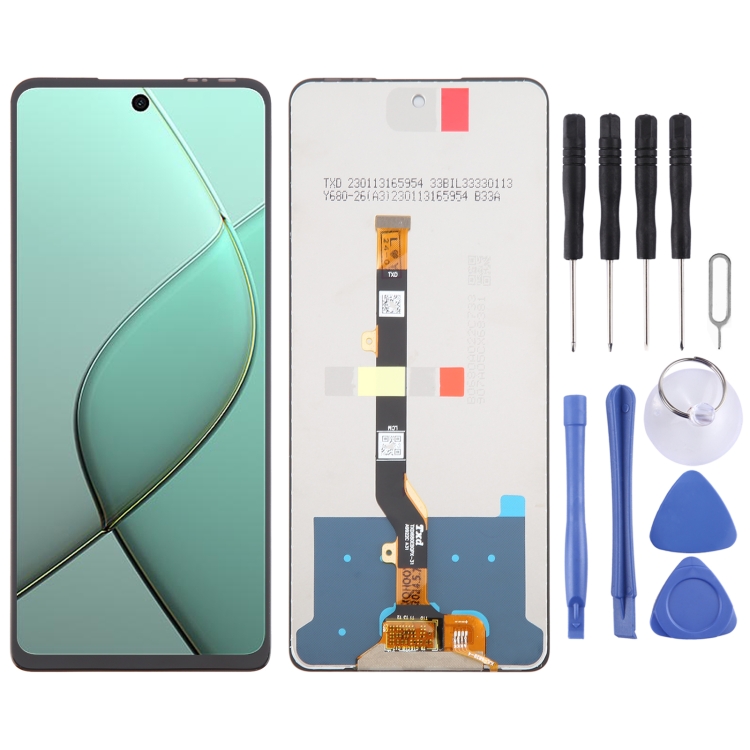 For Tecno Spark 20 Pro 4G KJ6 OEM LCD Screen with Digitizer Full Assembly