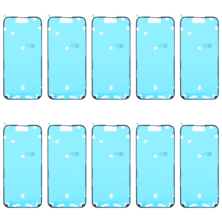 For iPhone 16 Pro Max 10pcs LCD Frame Bezel Waterproof Adhesive Stickers