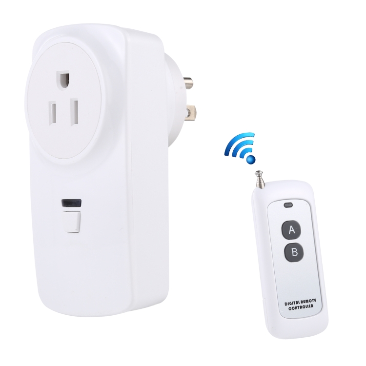 AK-DL220 220V Smart Wireless Remote Control Socket with Remote Control ...