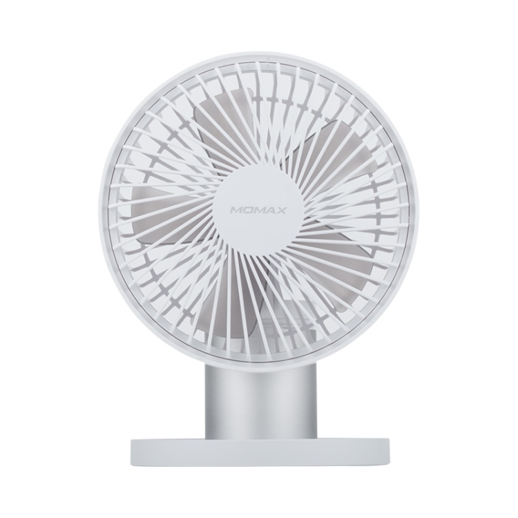 MOMAX IF5W iFan5 Portable USB Charging Desktop Rotating Electric Fan ...
