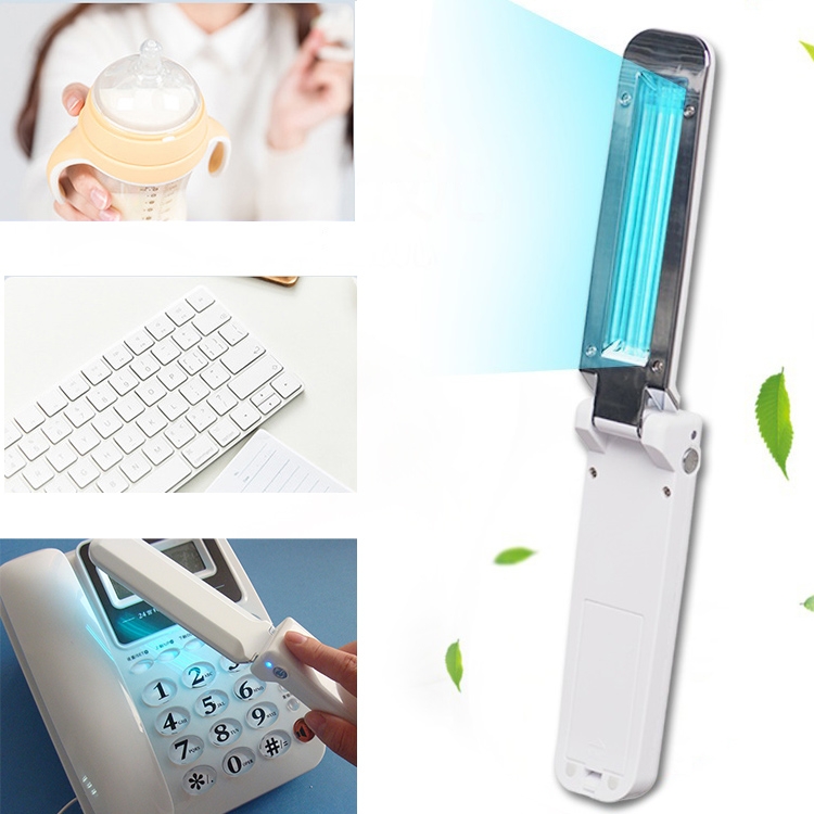 Portable Foldable Handheld Sterilizer Germicidal Quartz Tube Lamp UVC ...