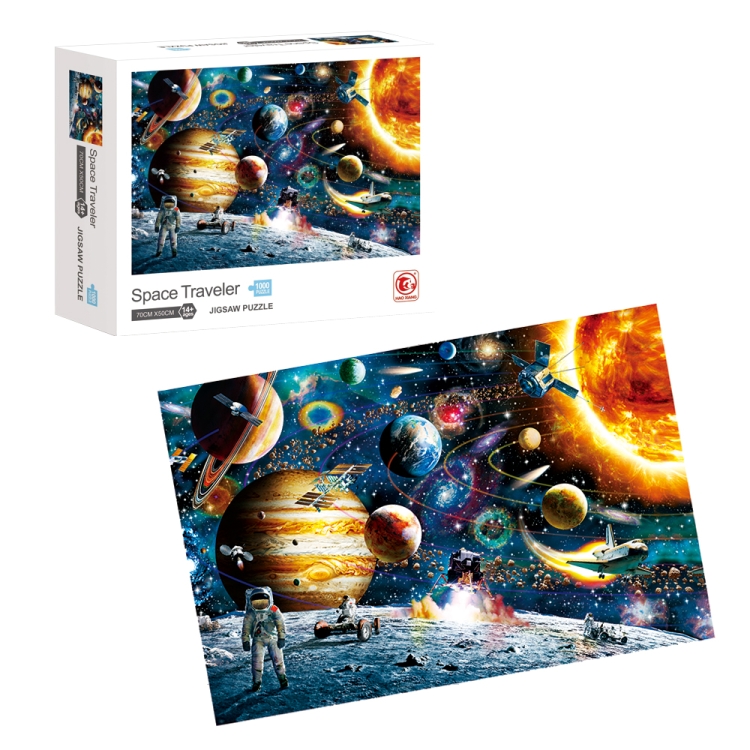 Space traveler puzzle store