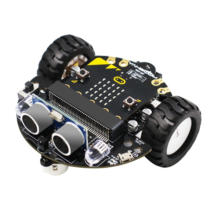 Yahboom Tinybit 스마트 로봇 자동차 마이크로 비트 V215 보드와 호환 가능 마이크로 비트 V2v15 보드 제외